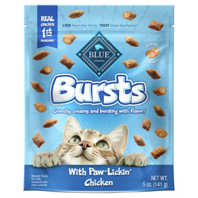 The Blue Buffalo Co. BLUE Bursts with Paw-Lickin' Chicken Natural ...