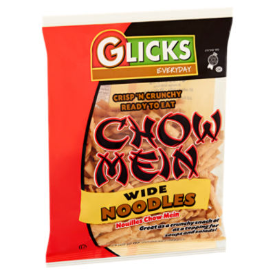 Glicks Everyday Chow Mein Wide Noodles, 10 oz