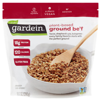 Gardein Plant-Based Ground Be'f, 13.7 oz - Gourmet