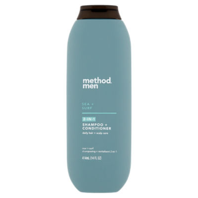 Method Men Sea + Surf 2-in-1 Shampoo + Conditioner, 14 fl oz - ShopRite