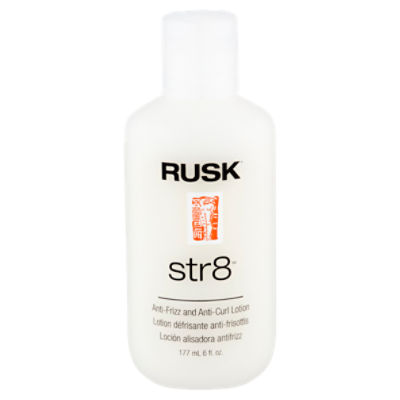Rusk Str8 Anti-Frizz and Anti-Curl Lotion, 6 fl oz - ShopRite