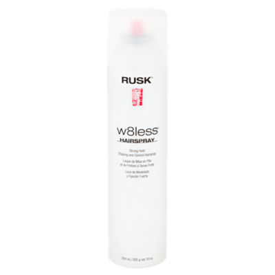 Rusk W8less Strong Hold Shaping and Control Hairspray, 10 oz - ShopRite