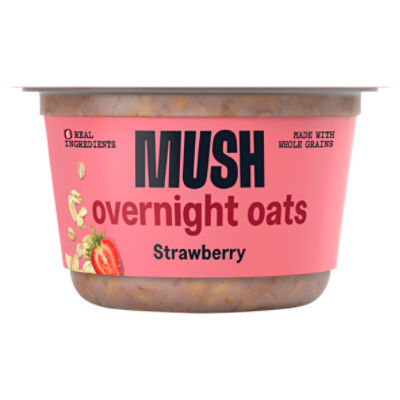 Mush Strawberry Oats, 5 oz - Gourmet