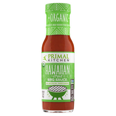 Primal Kitchen Hawaiian Style Organic BBQ Sauce, 8.5 oz
