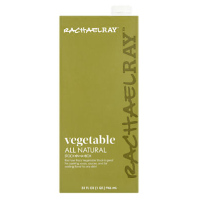 Rachael Ray Stock-in-a-Box All Natural Vegetable Stock, 32 fl oz - ShopRite