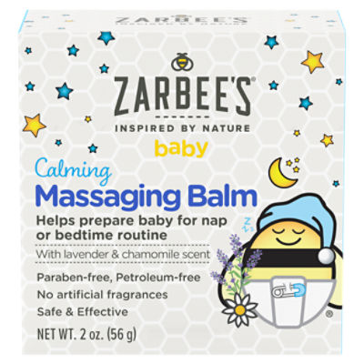 Zarbee's Naturals Baby Calming Massaging Balm, 2 oz - ShopRite