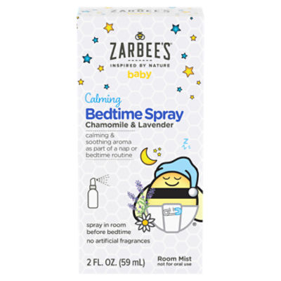 Zarbee's Naturals Baby Lavender Calming Bedtime Spray, 2 fl oz