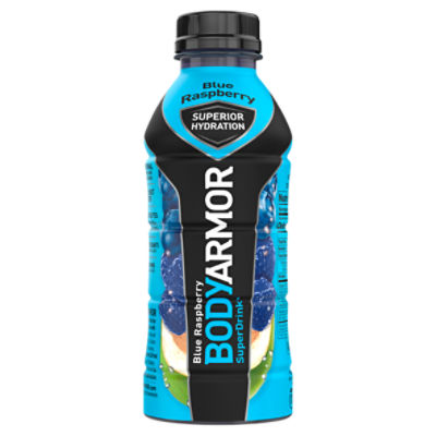 BODYARMOR Sports Drink, Blue Raspberry, 16 fl oz - The Fresh Grocer
