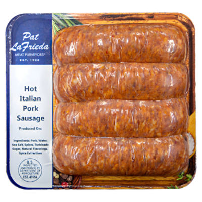 Pat Lafrieda Hot Italian Pork Sausage, 16 oz - Fairway