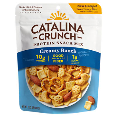 Catalina Crunch Keto Friendly Creamy Ranch Crunch, Snack Mix
