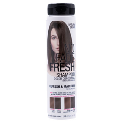 No Fade Fresh Natural Brown Color Depositing Shampoo with BondHeal Bond ...