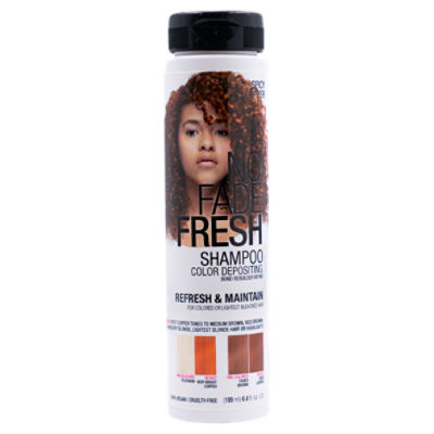 No Fade Fresh Spicy Copper Color Depositing Shampoo with Bond Rebuilder ...
