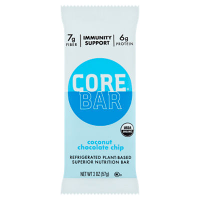 Core Bar Coconut Chocolate Chip Nutrition Bar, 2 oz