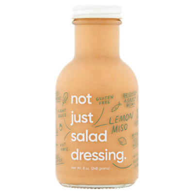 Not Just Lemon Miso Salad Dressing, 8 oz - Fairway
