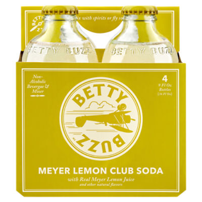 Betty Buzz Soda, Meyer Lemon Club