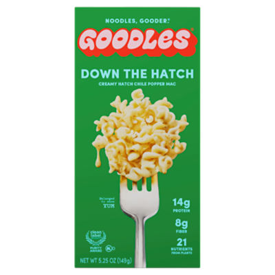 Goodles Down the Hatch Creamy Hatch Chile Popper Mac, 5.25 oz