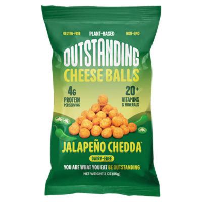 Outstanding Jalapeño Chedda Cheese Balls, 3 oz - Fairway