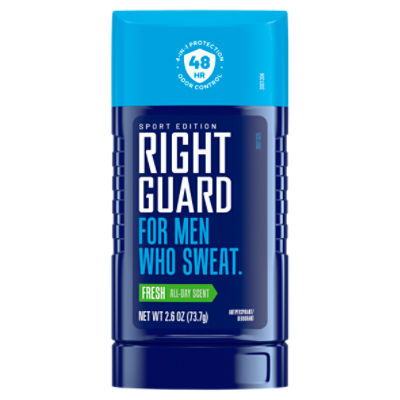 Right Guard Fresh Antiperspirant/Deodorant Sport Edition, 2.6 oz ...