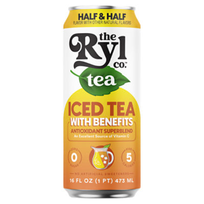 The Ryl Co. Zero Sugar Half & Half Tea, 16.0 oz - ShopRite