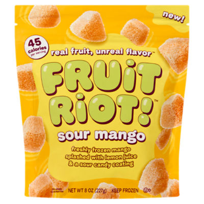 Fruit Riot! Sour Mango Candy, 8 oz - ShopRite