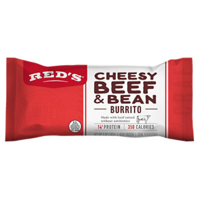Red's Beef & Bean Burrito, 5 oz - ShopRite