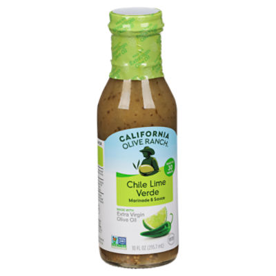 California Olive Ranch Chile Lime Verde Marinade And Sauce 10 Fl Oz Shoprite