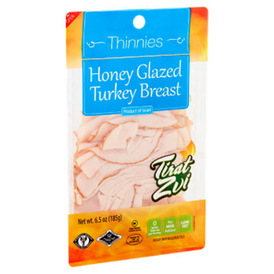 Tirat Zvi Thinnies Honey Glazed Turkey Breast, 6.5 oz - Fairway