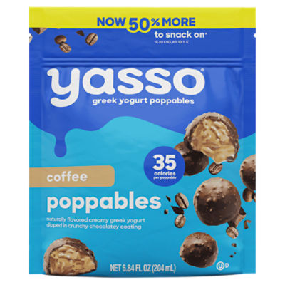 Yasso Frozen Greek Yogurt, Coffee Poppables