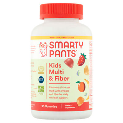 SmartyPants Kids Multi & Fiber Dietary Supplement, 90 count - ShopRite