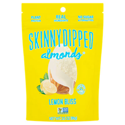 SkinnyDipped Lemon Bliss Almonds, 3.5 oz - Fairway