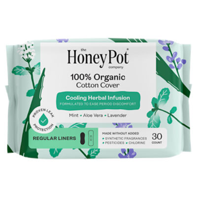 Organic Top Sheet Everyday Herbal Pantiliners - ShopRite