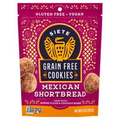 Siete Grain Free Mexican Shortbread Cookies, 4.5 oz - ShopRite