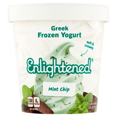 Enlightened Mint Chip Greek Frozen Yogurt, 16 fl oz
