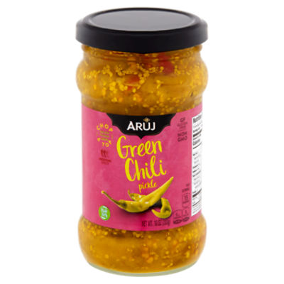 Aruj Green Chili, Pickle