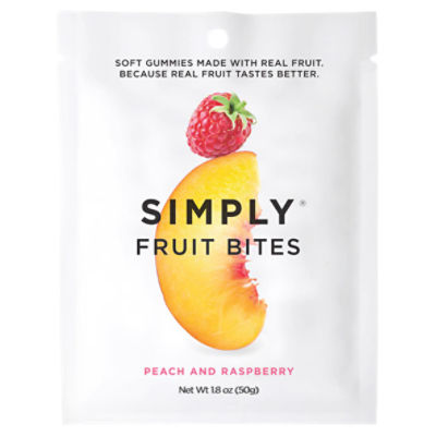 Fruit Bites - Peach & Raspberry 1.8oz - Fairway