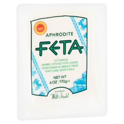 Aphrodite Authentic Barrel Ripened Feta Cheese, 6 oz