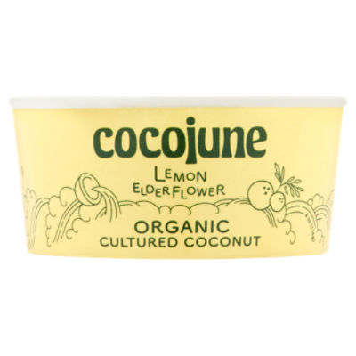 Cocojune Lemon Elder Flower Organic Cultured Coconut - Fairway