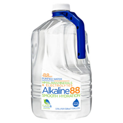 Alkaline88 Smooth Hydration Purified Water, 1 gallon