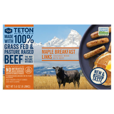 Teton Waters Ranch Maple, Breakfast Links