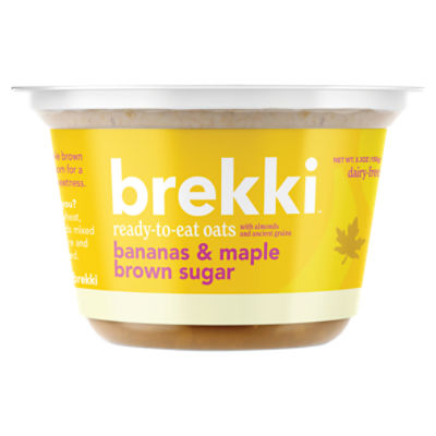 Brekki Bananas & Maple Brown Sugar with Almonds and Ancient Grains ...