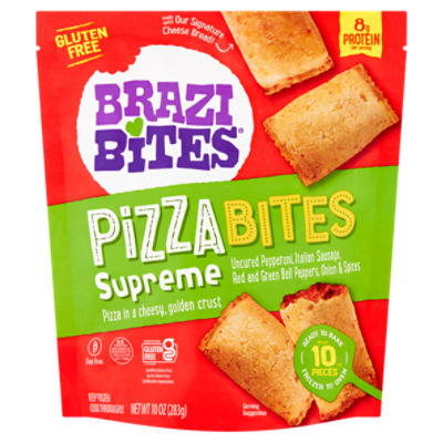Brazi Bites Supreme Pizza Bites, 10 oz - ShopRite