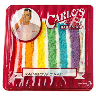 Carlo's Vanilla Rainbow Cake, 7.4 oz - Price Rite