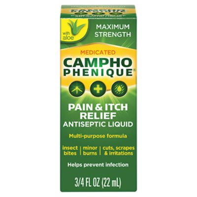Campho Phenique Maximum Strength Medicated Pain & Itch Relief ...