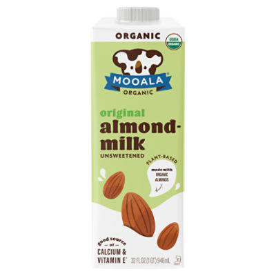 Mooala Organic Original Unsweetened Almondmilk, 32 fl oz - Fairway
