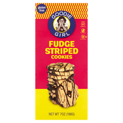Goodie Girl Fudge Striped Cookies, 7 oz - ShopRite