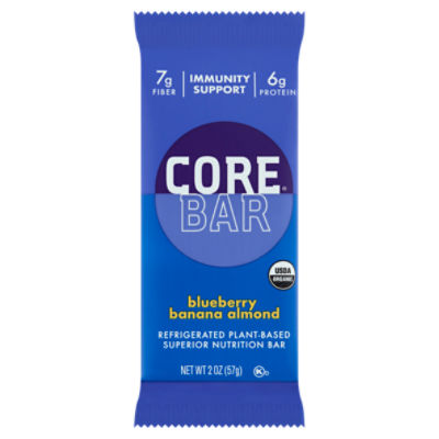 Core Bar Blueberry Banana Almond Bar, 2 oz