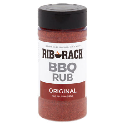 Rib Rack Original BBQ Rub, 5.5 oz - The Fresh Grocer