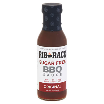 Rib Rack Original Sugar Free ВВQ Sauce, 11 oz