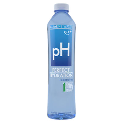 Perfect Hydration pH 9.5+ Electrolytes Alkaline Water, 33.8 fl oz - The ...