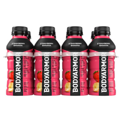 BodyArmor SuperDrink Strawberry Banana Sports Drink, 12 fl oz, 8 count ...